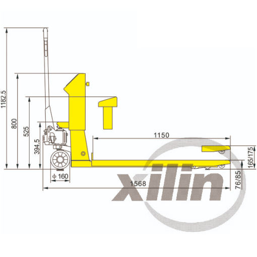 Xe nâng tay BFC6,BFC6-II, BFC6-7M
